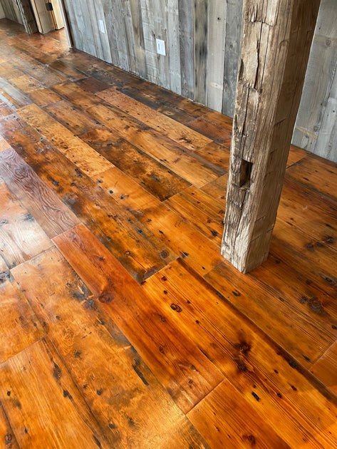 Extra Wide Reclaimed Engineered Flooring | Reclaimed Lumber Products