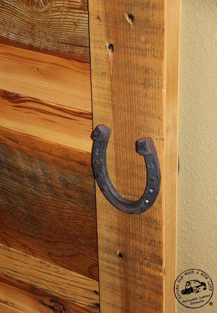 Lucky Horseshoe Pull Handle | Reclaimed Lumber Products